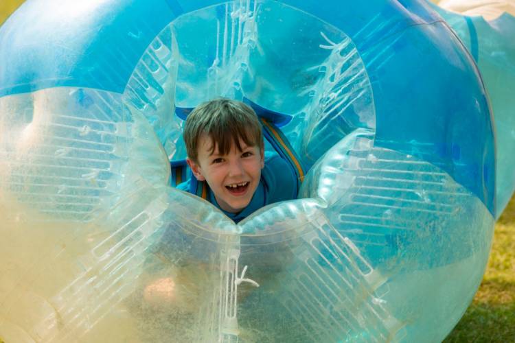 Body zorbs - in Maidstone, Kent | Lower Grange Farm